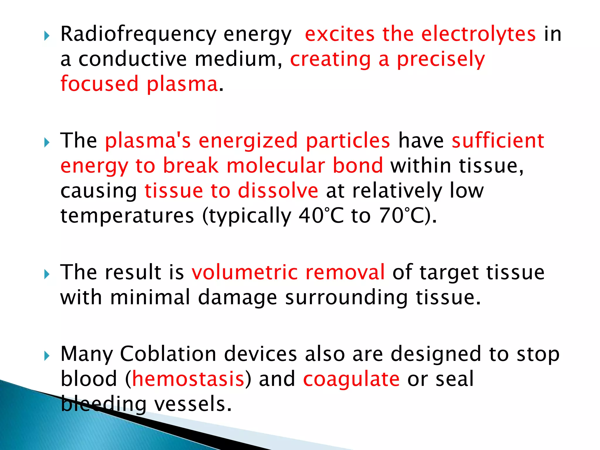 Percutaneous coblation disc nucleoplasty | PPTX