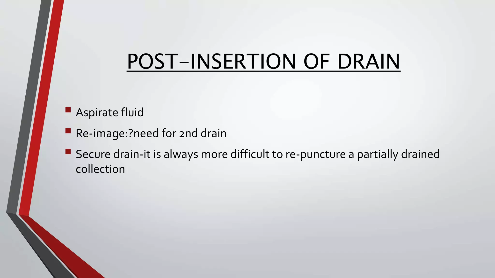 Percutaneous Drainage of Abscess and Post Operative Collections | PPTX