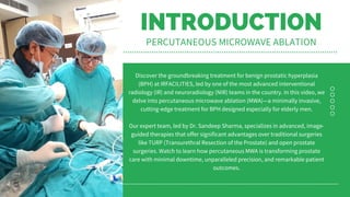 Advancing BPH Management- Percutaneous Microwave Ablation by IRFACILITIES | PDF