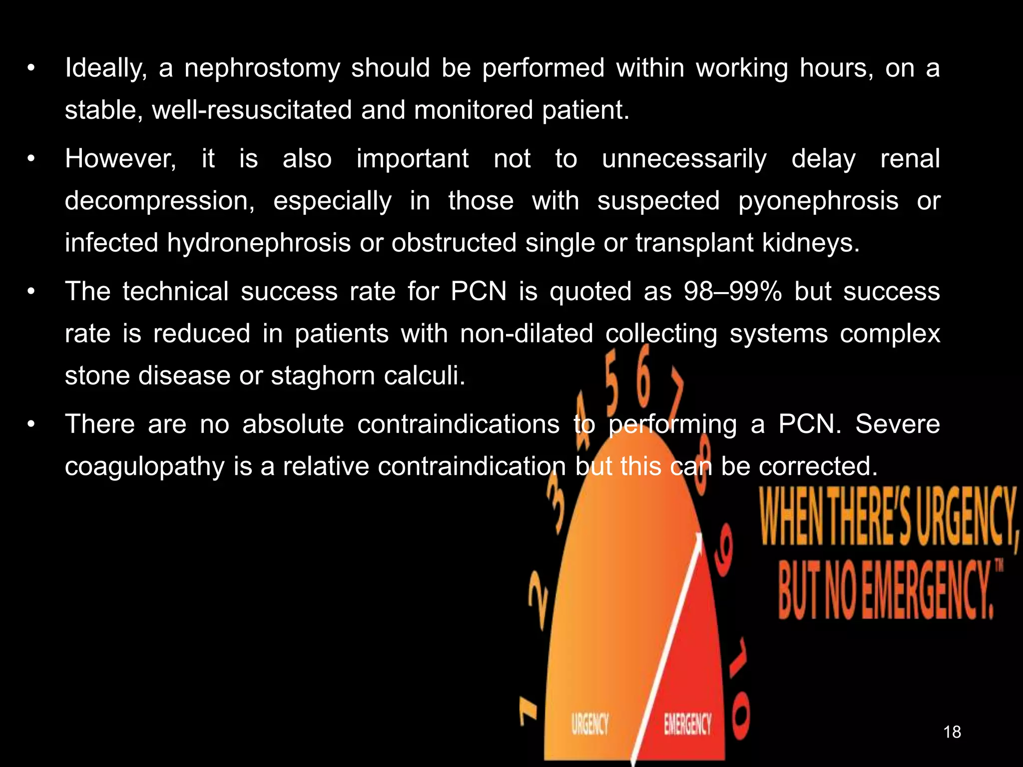 Percutaneous nephrostomy | PPTX