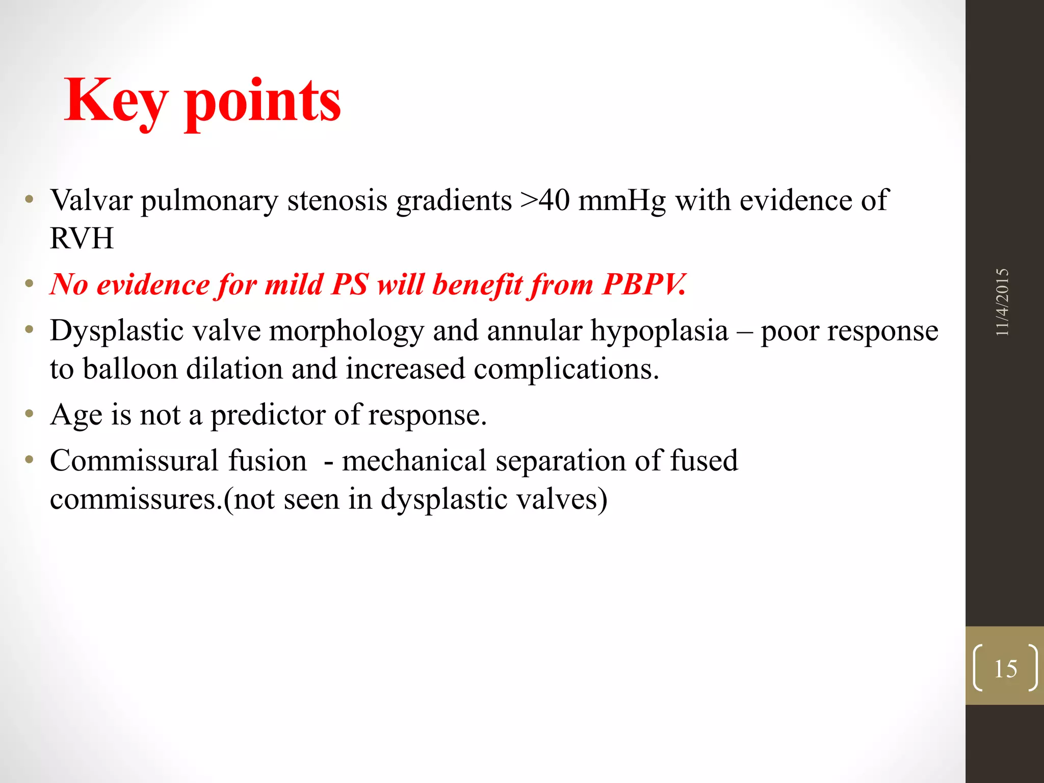 Percutaneous Pulmonary Valve Interventions | PPTX
