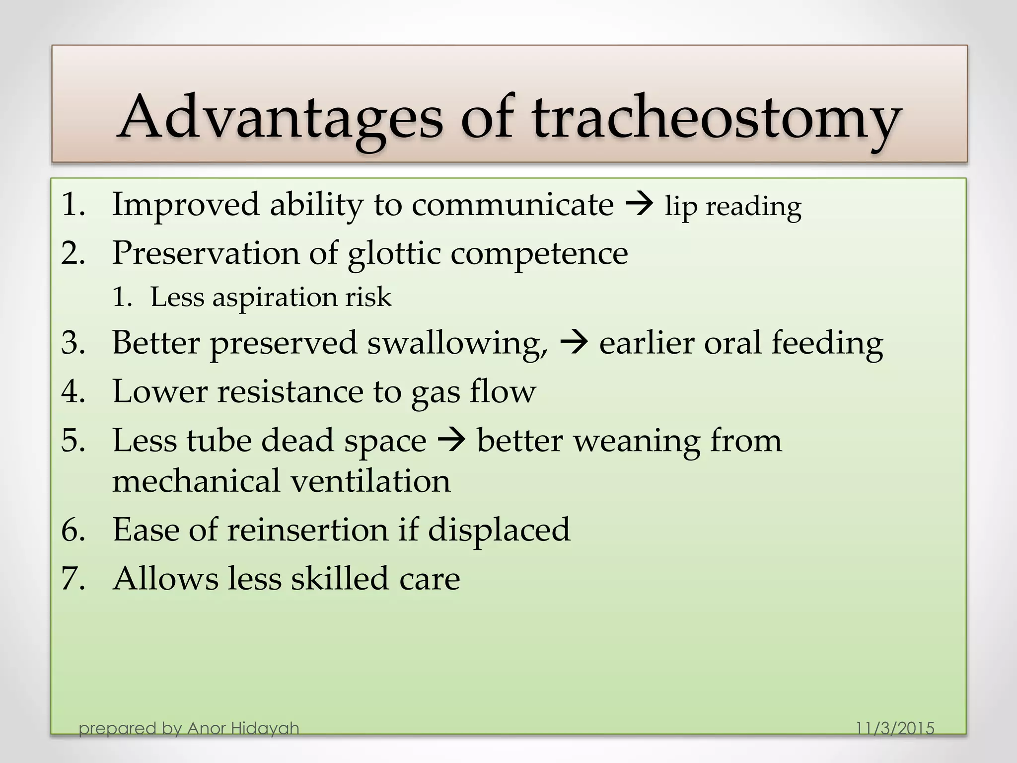 Percutaneous tracheostomy | PPTX