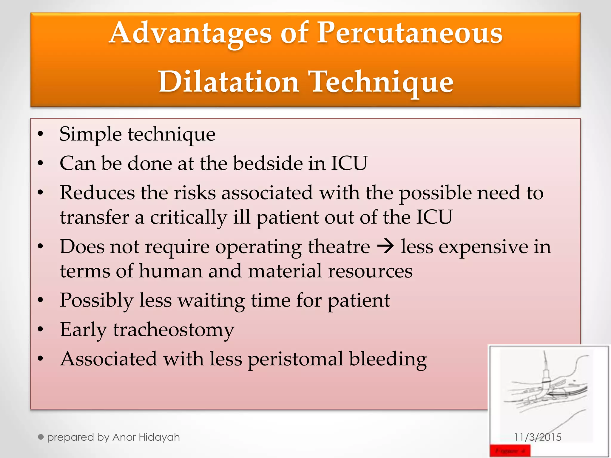 Percutaneous tracheostomy | PPTX