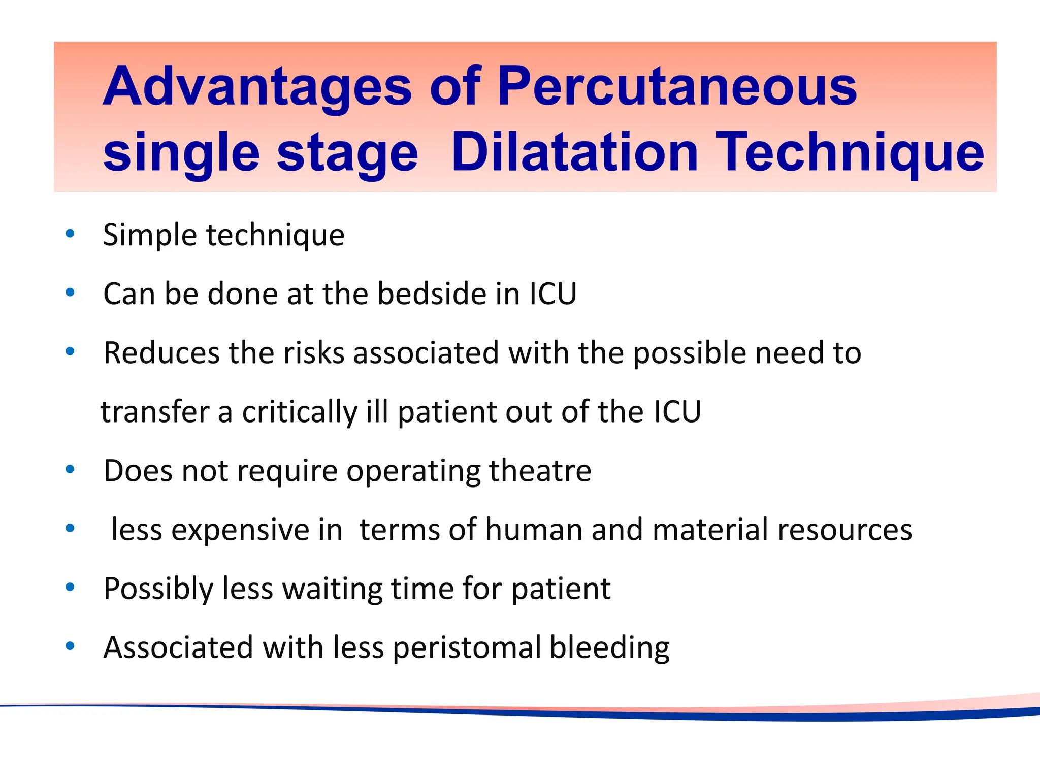 PERCUTANEOUS TRACHEOSTOMY- -NOV[1].pptx | Ear, Nose and Throat ...