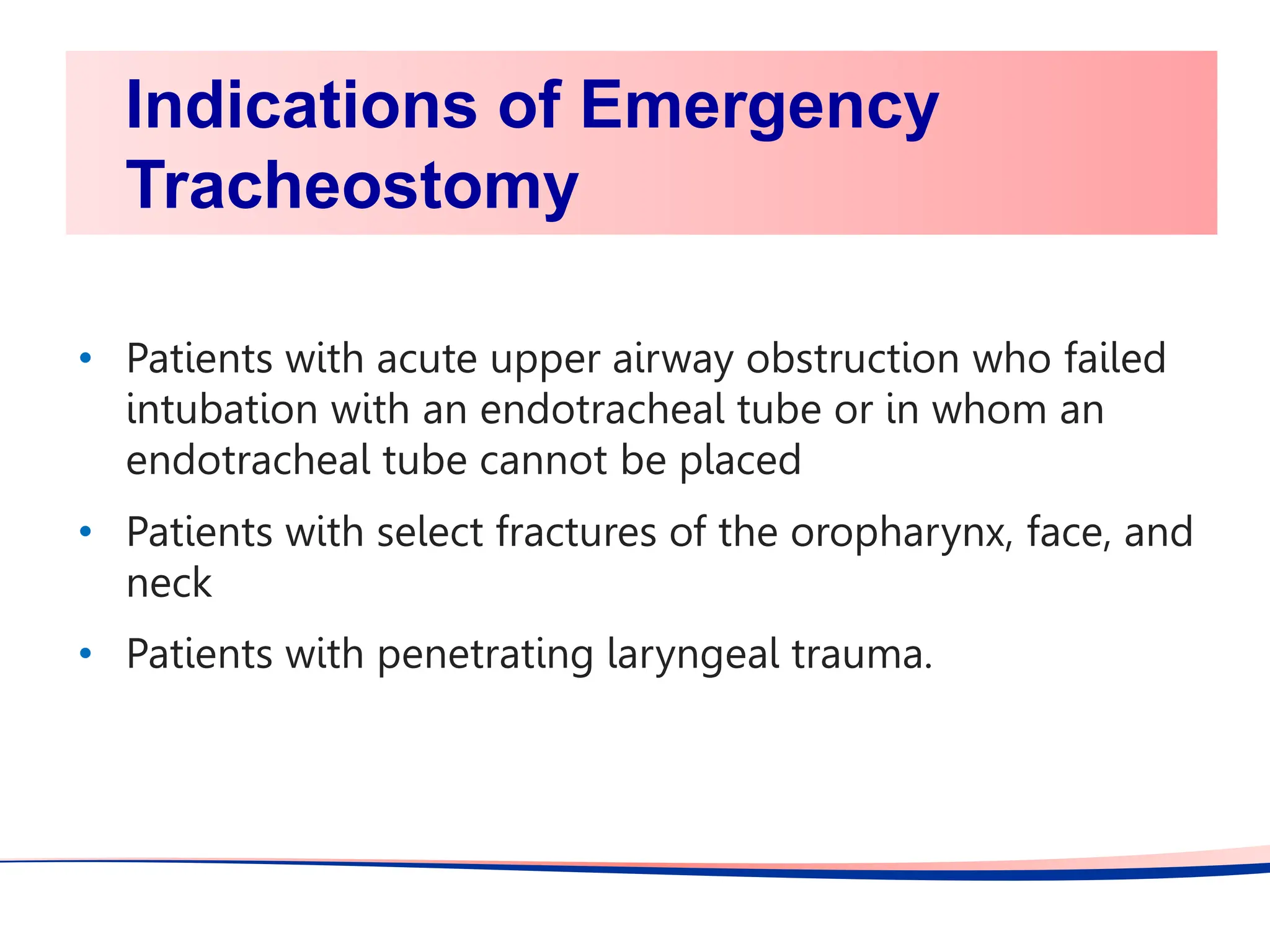 PERCUTANEOUS TRACHEOSTOMY- -NOV[1].pptx | Ear, Nose and Throat ...