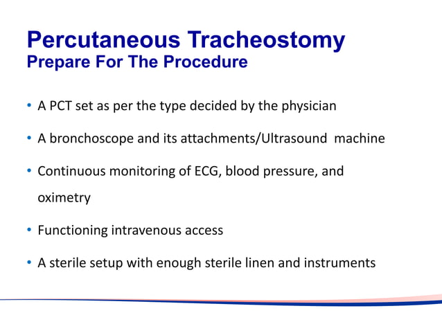 PERCUTANEOUS TRACHEOSTOMY- -NOV[1].pptx | Ear, Nose and Throat ...