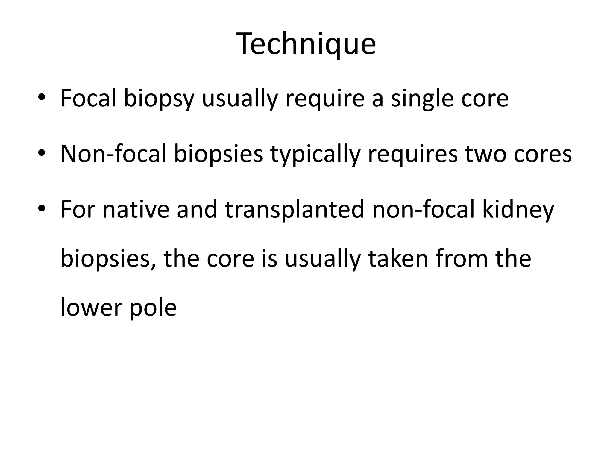 Percutanous renal biopsy | PPTX