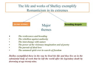 Percy B. Shelley Analysis of Ode to the West Wind | PPTX