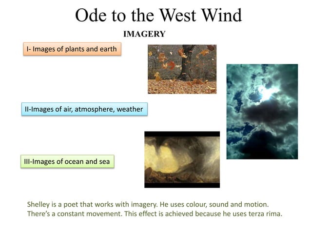 Percy B. Shelley Analysis of Ode to the West Wind | PPTX | Poetry ...