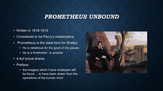 Percy bysshe shelley | PPTX