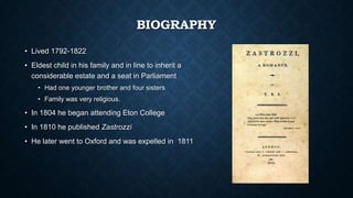 Percy bysshe shelley | PPTX