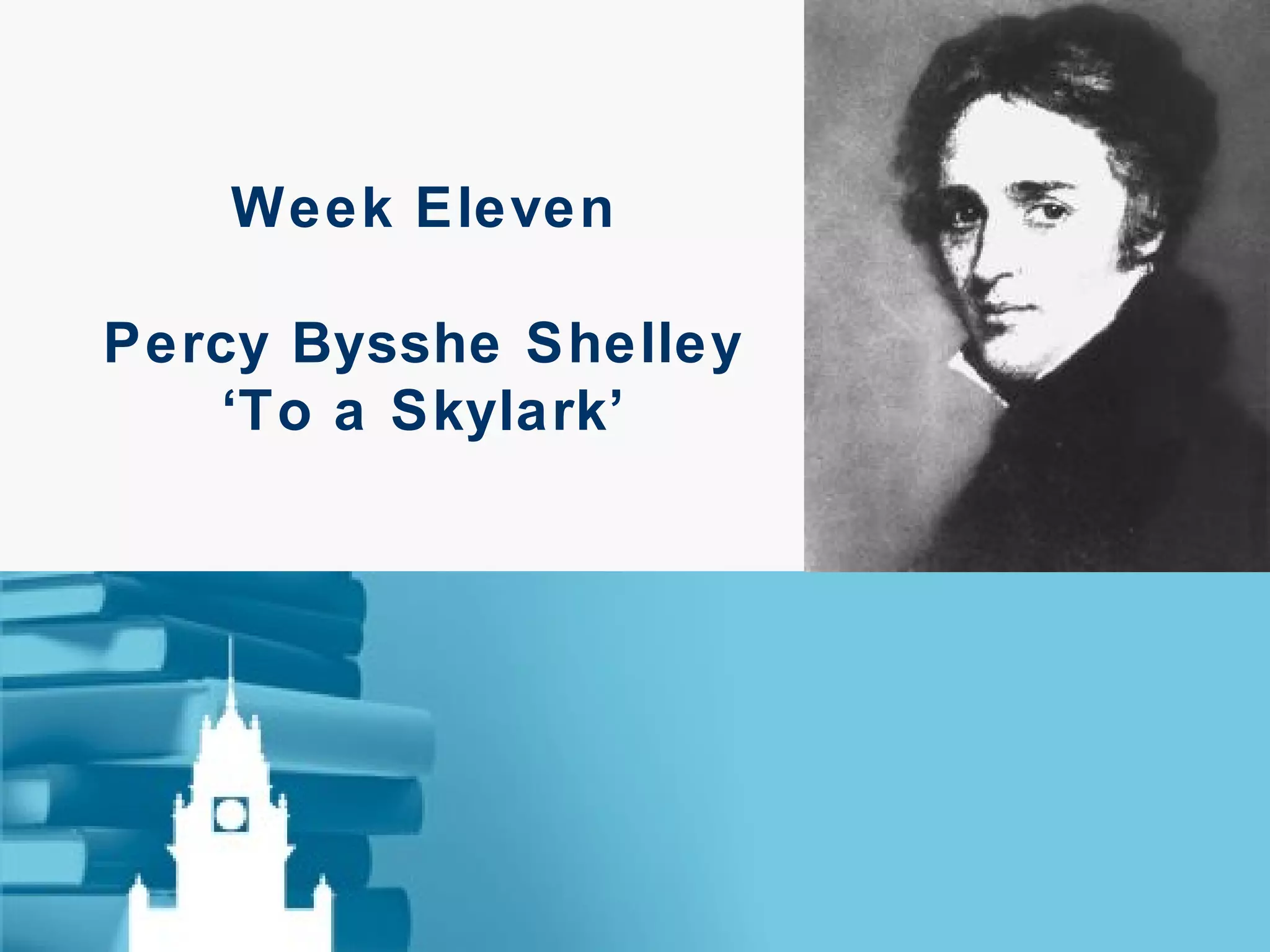 Percy bysshe shelley (1792 1822) | PPT