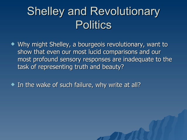 Percy bysshe shelley (1792 1822) | PPT