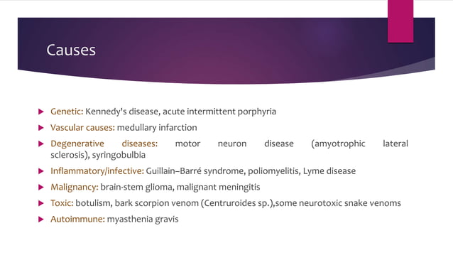 case presentation on bulbar palsy | PPTX