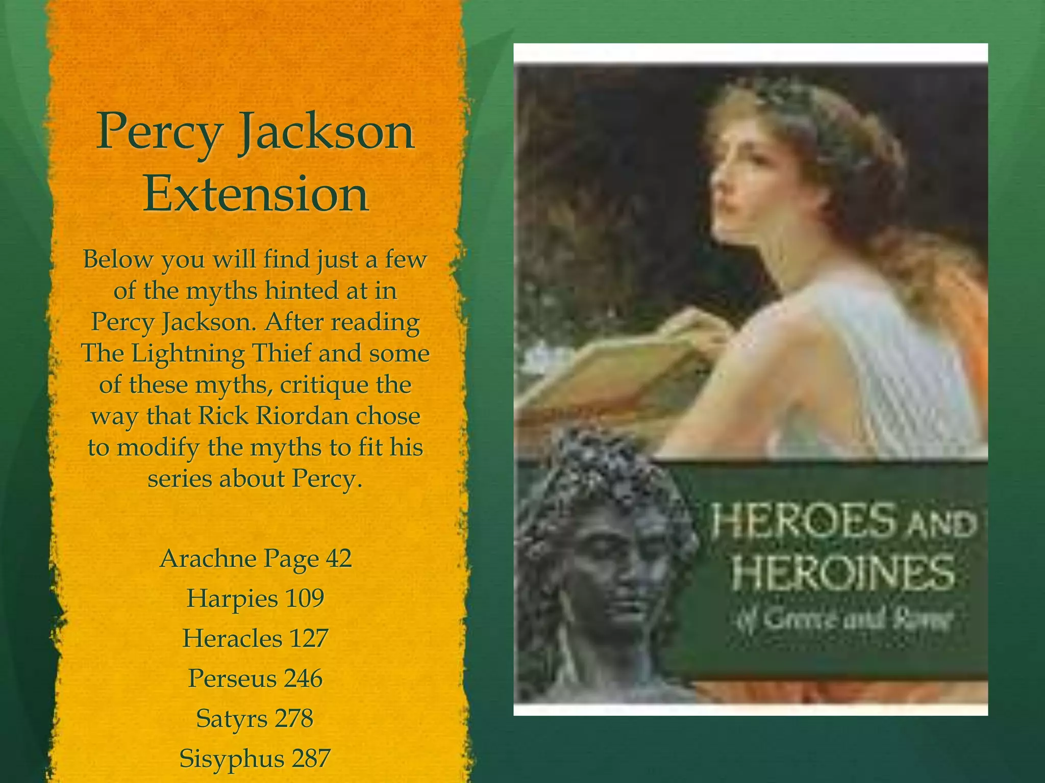 Percy Jackson | PPTX