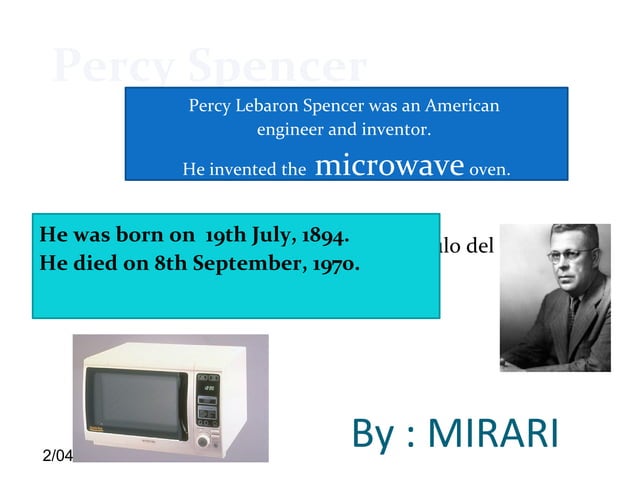 Percy spenser (mirari) | PPT