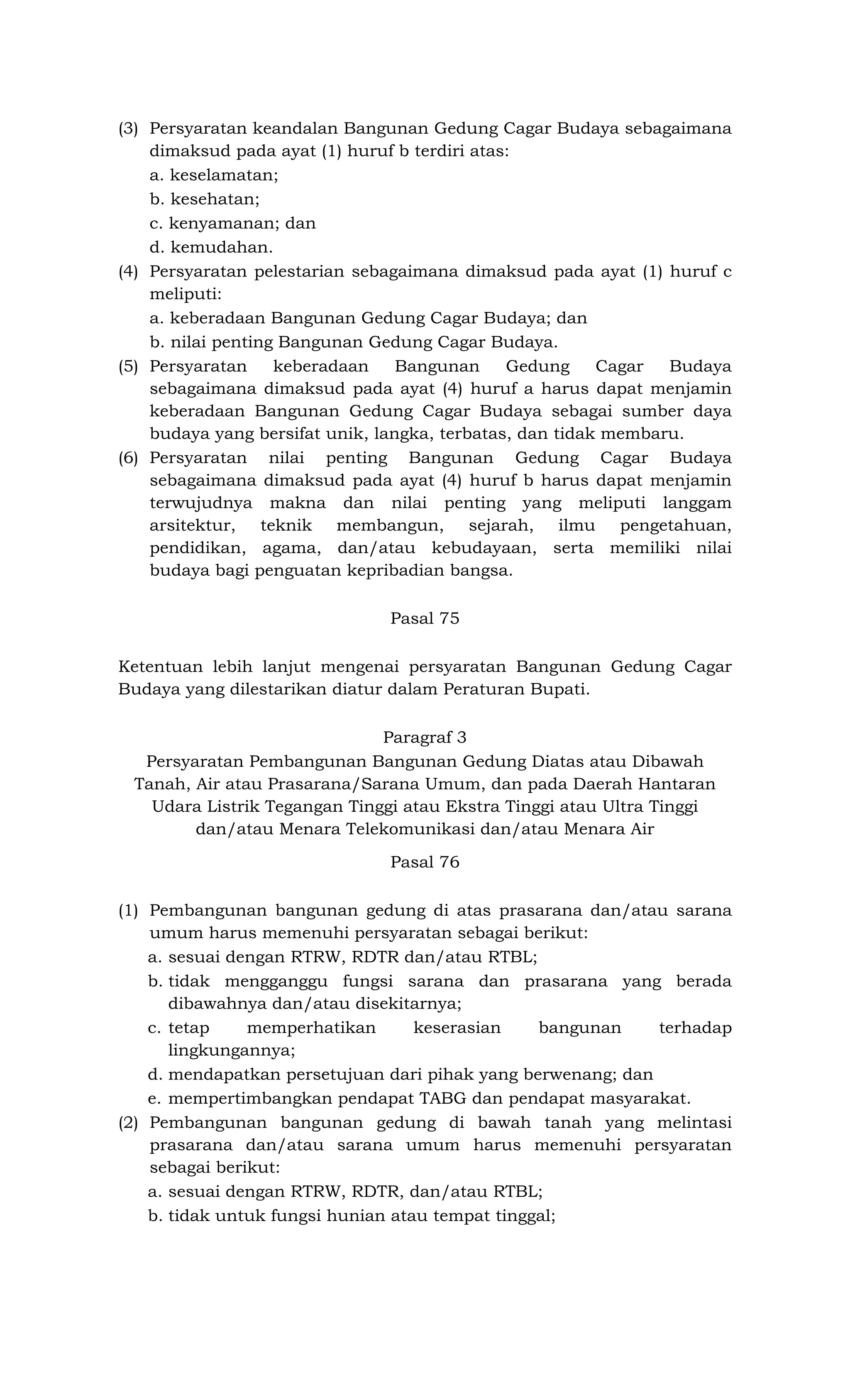 Perda 1 2017-bangunan gedung | PDF