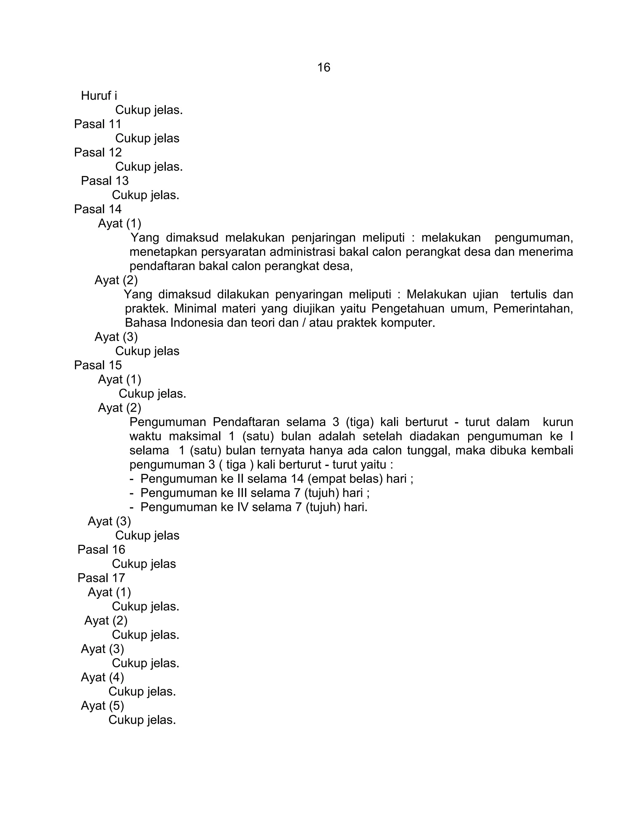 Perda 7 th_2014_ttg_perangkat_desa | PDF