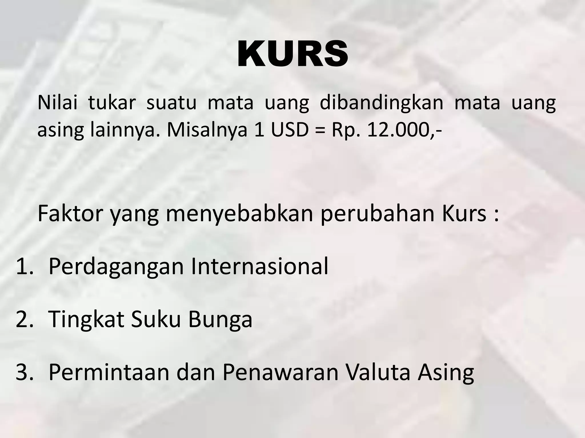 Perdagangan Valuta Asing | PPTX