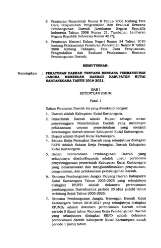 perda nomor 7 tahun 2016 | PDF