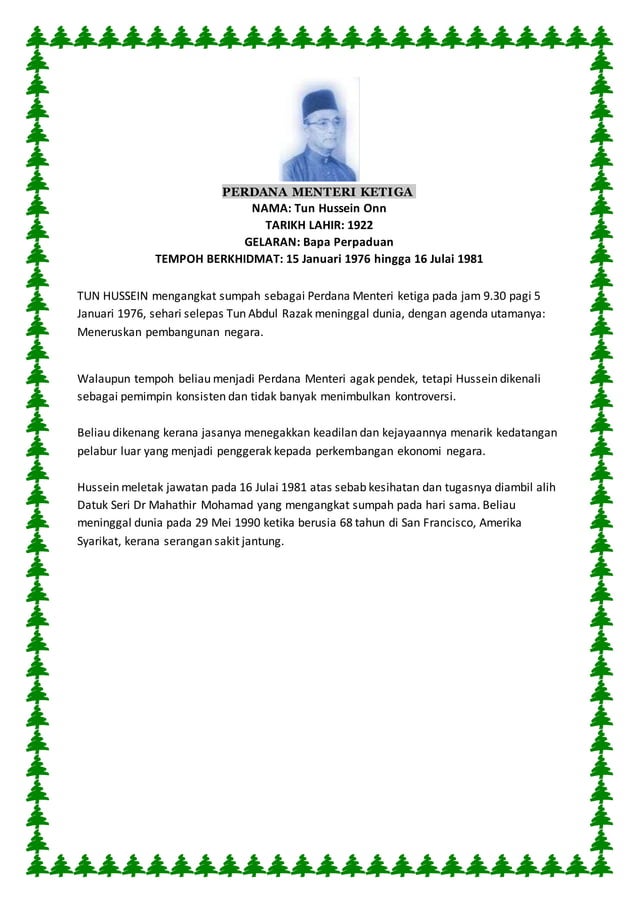 Perdana menteri pertama | PDF