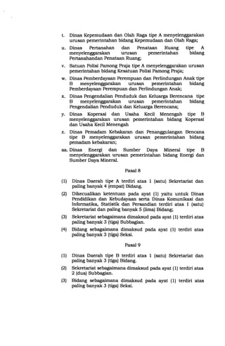 Perda nomor 9 tahun 2016 | PDF