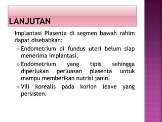 Perdarahan antepartum | PPTX