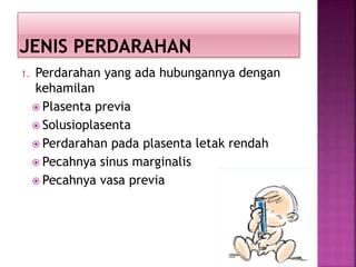 Perdarahan antepartum | PPTX