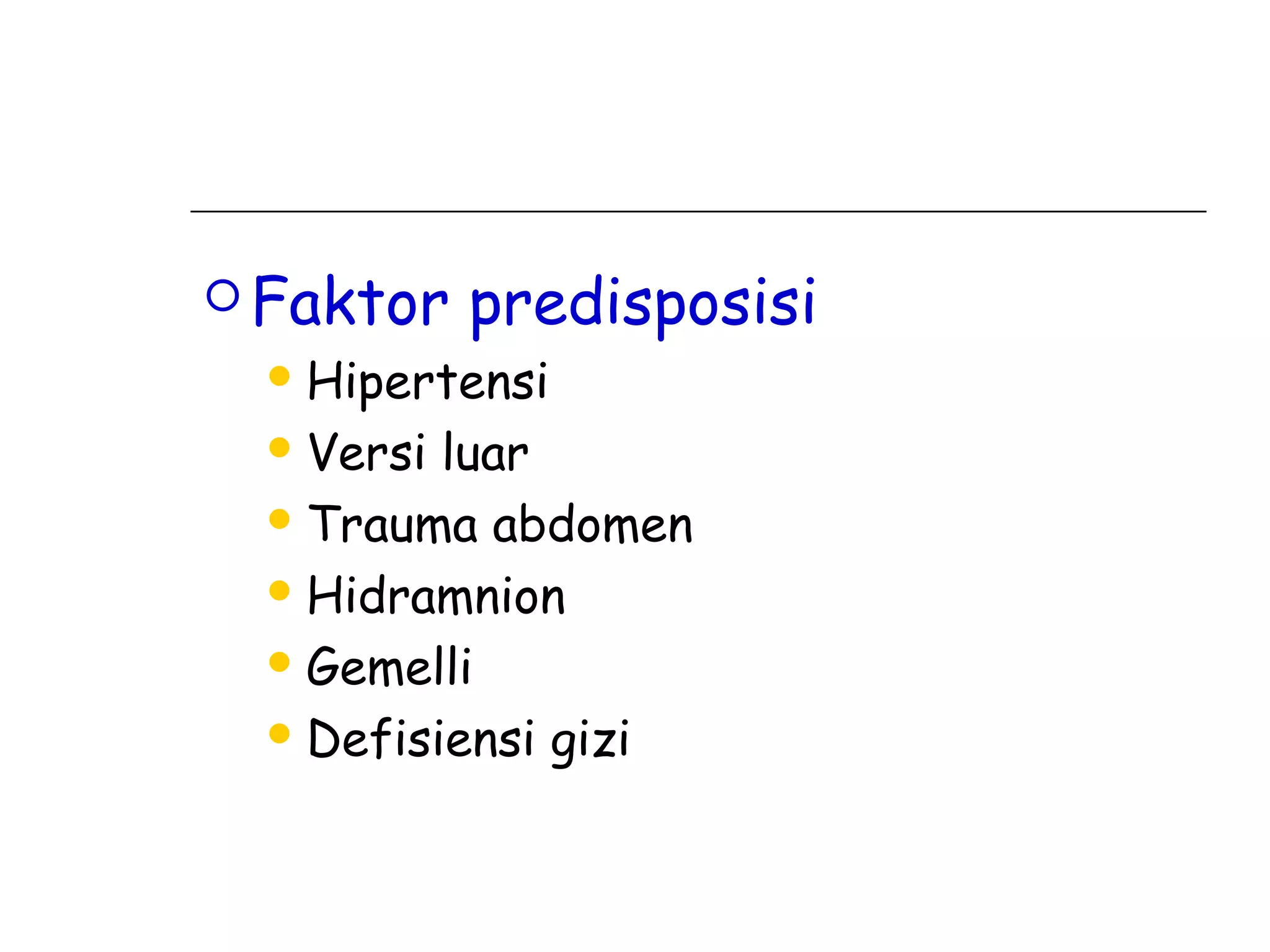 Perdarahan awal kehamilan | PPT