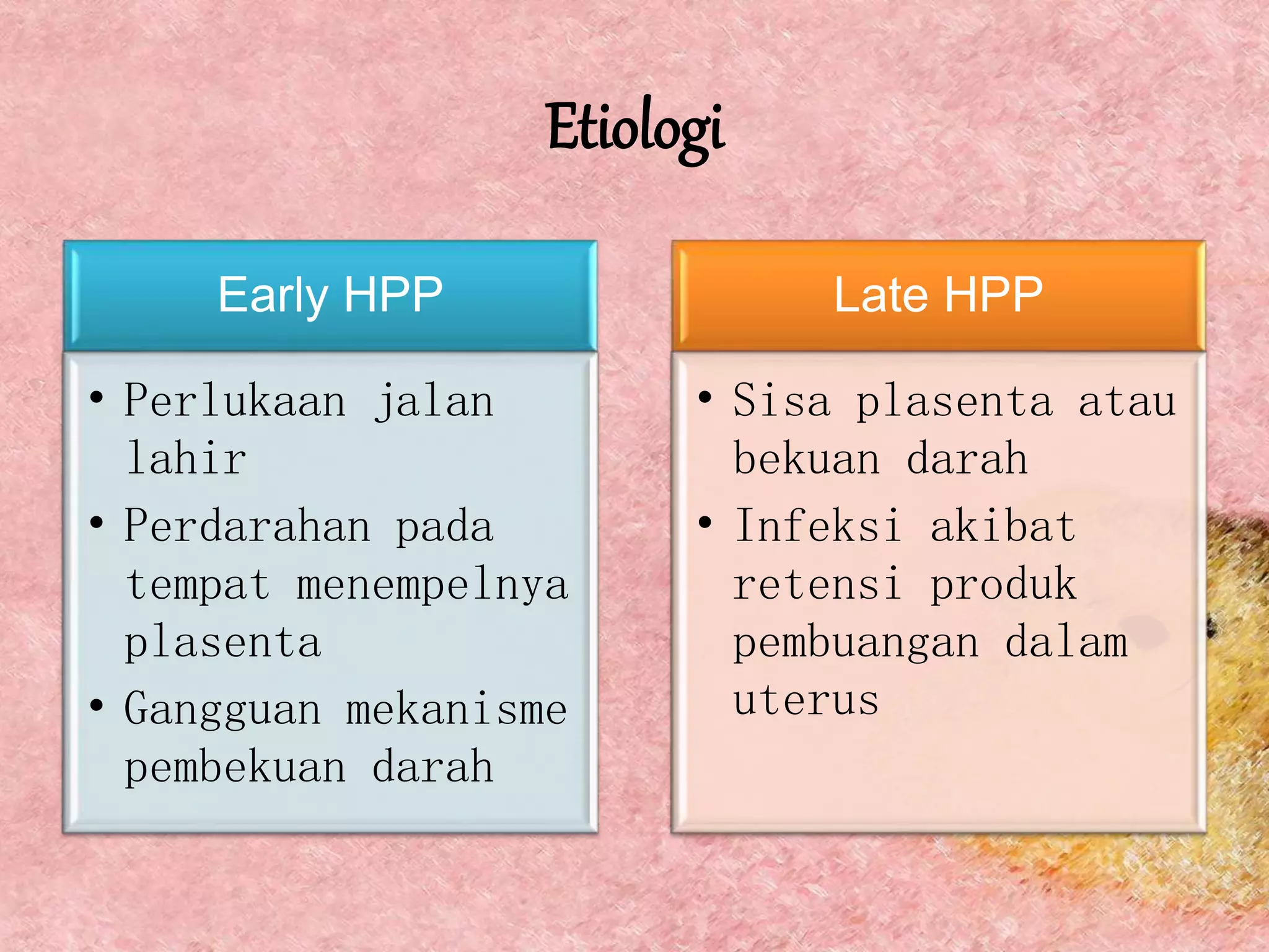 Perdarahan Post Partum | PPTX