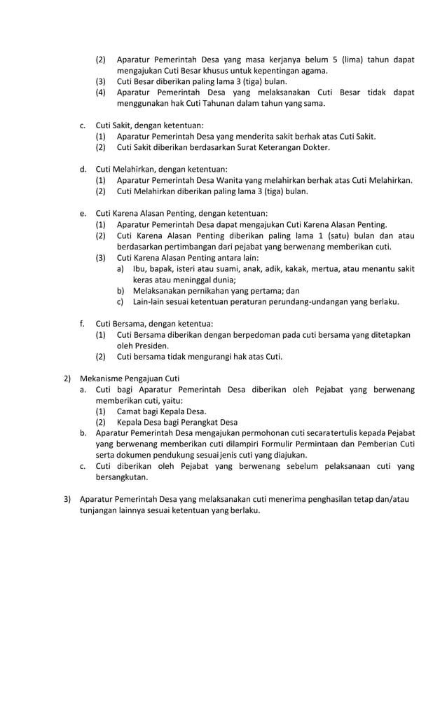 PERDES JAM HARI KERJA | PDF
