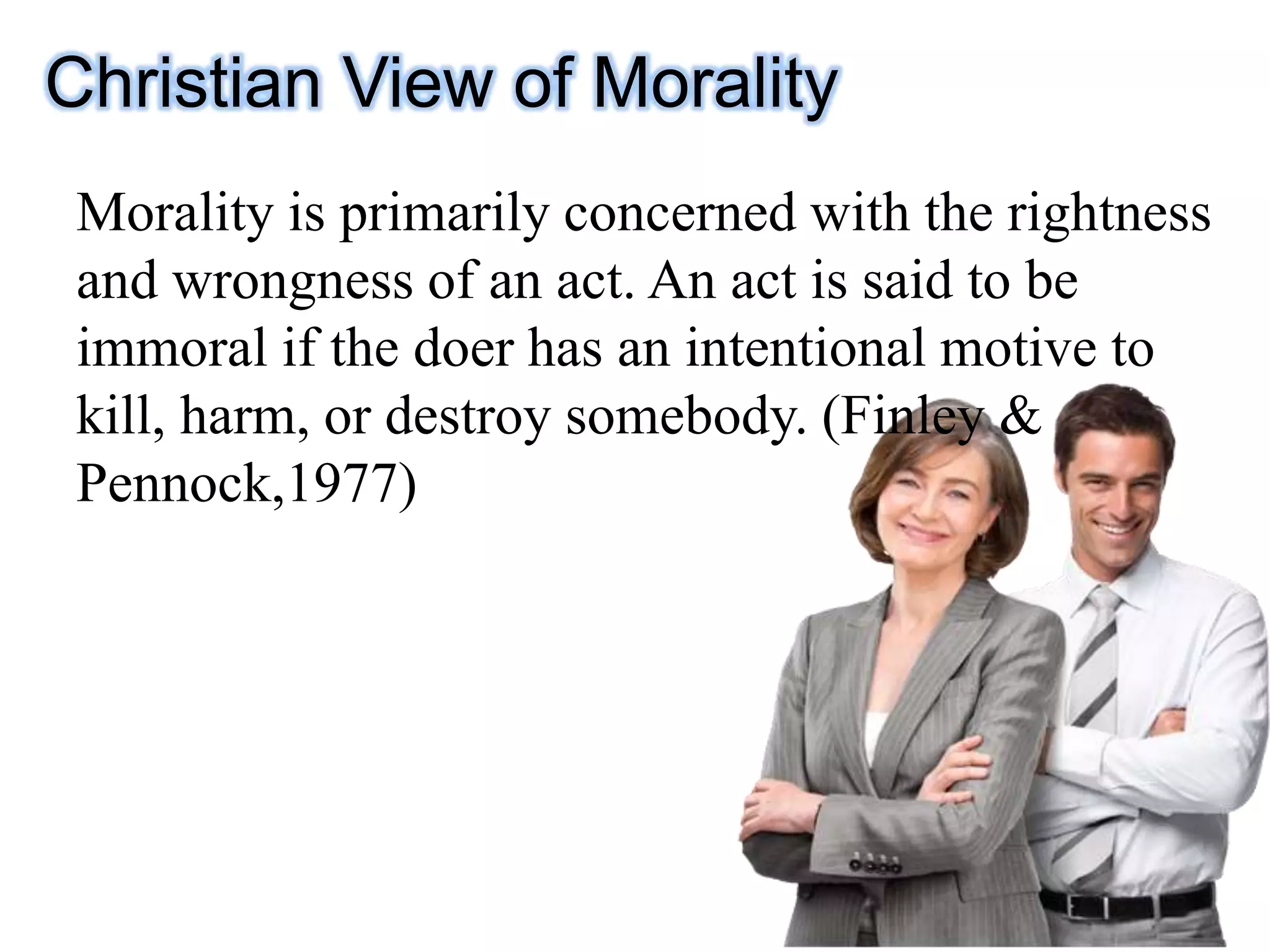 The Moral and Spiritual Aspects of Personality | PPTX
