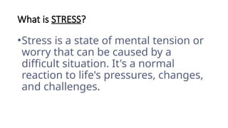 Personal Development (Coping With Stress In Middle And Late Adolescence ...