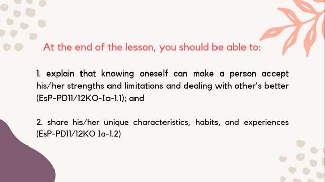 PerDev-Lesson-1-Knowing-Oneself.pptx | Science