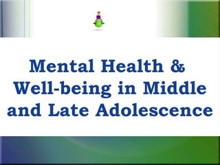 Personal Development Mental Health Pptx