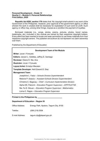 perdev-q2-module-9. Personal Relationships.pdf