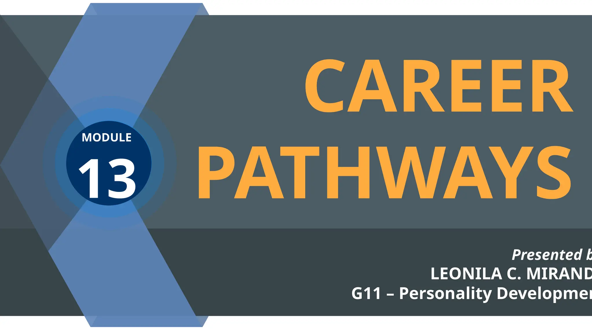PERDEV LM Unit 4 - Module 13 (Career Pathways).pptx