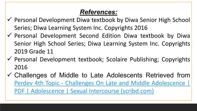 PERDEV MODULE 3.pptx | Parenting Teens | Parenting