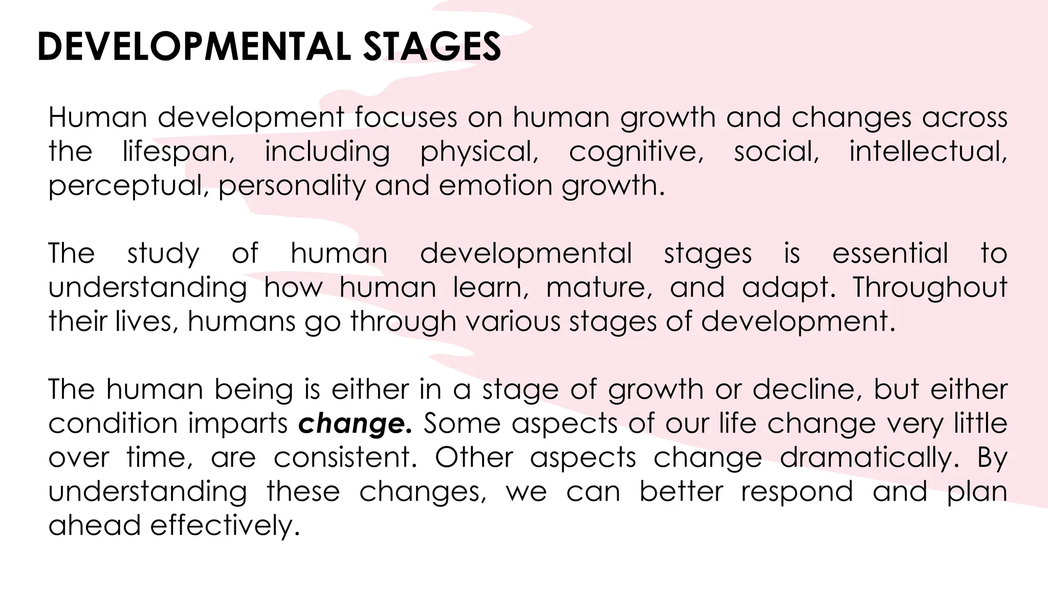 PERDEV MODULE 3 - the developmental stages | PPTX