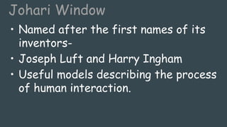 Perdev module 6 knowing yourself through the help of others | PPTX