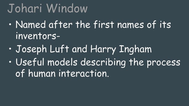 Perdev module 6 knowing yourself through the help of others | PPTX ...