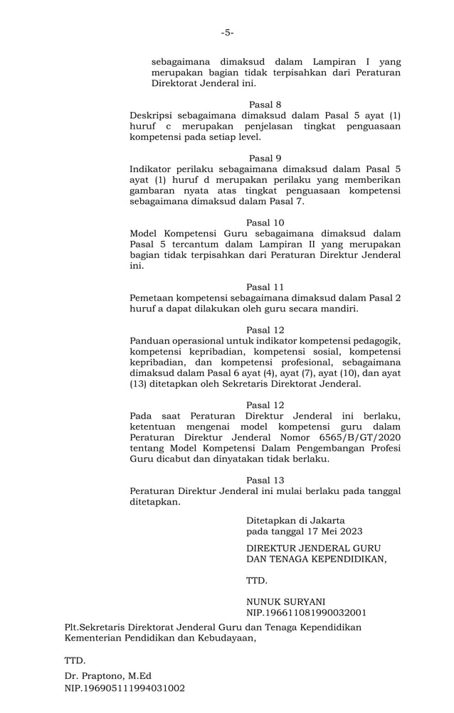 Perdirjen No. 2626 Tahun 2023 Model_Kompetensi_Guru_.pdf