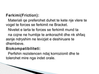 Perdorimi i telave ne ortodonci | PPT