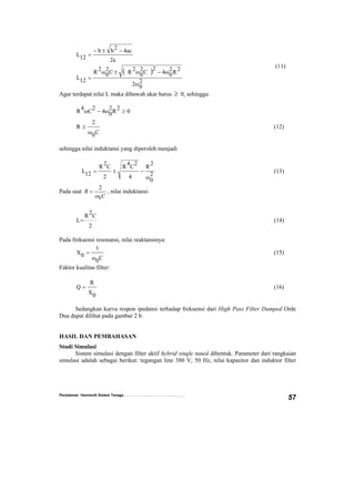 Peredam harmonic | PDF