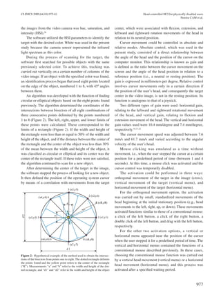 Development and evaluation of a head-controlled human-computer ...
