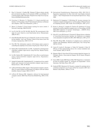 Development and evaluation of a head-controlled human-computer ...