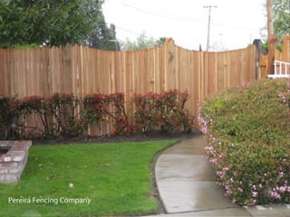 Pereira Fencing - Picket Fence Samples | PDF