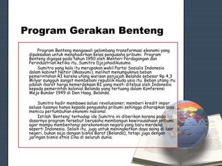 Perekonomian Indonesia Sumitro | PPTX