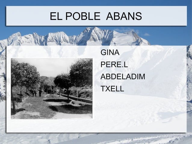 Pere L, Gina, Abdeladim, Txell | PPT