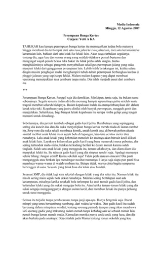 Perempuan bunga kertas (yetti a ka) | PDF